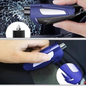 Amazon | Other | Car Glass Window Breaker And Seatbelt Cutter Keychain ...